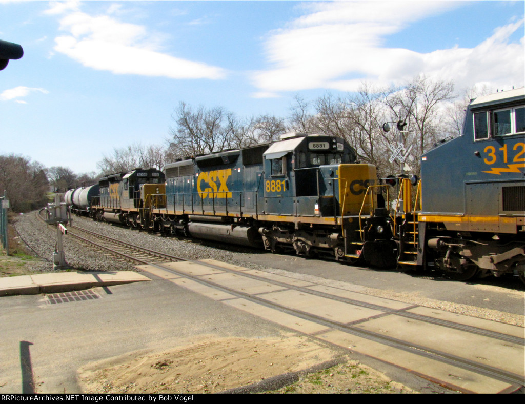 CSX 8881 and 8058